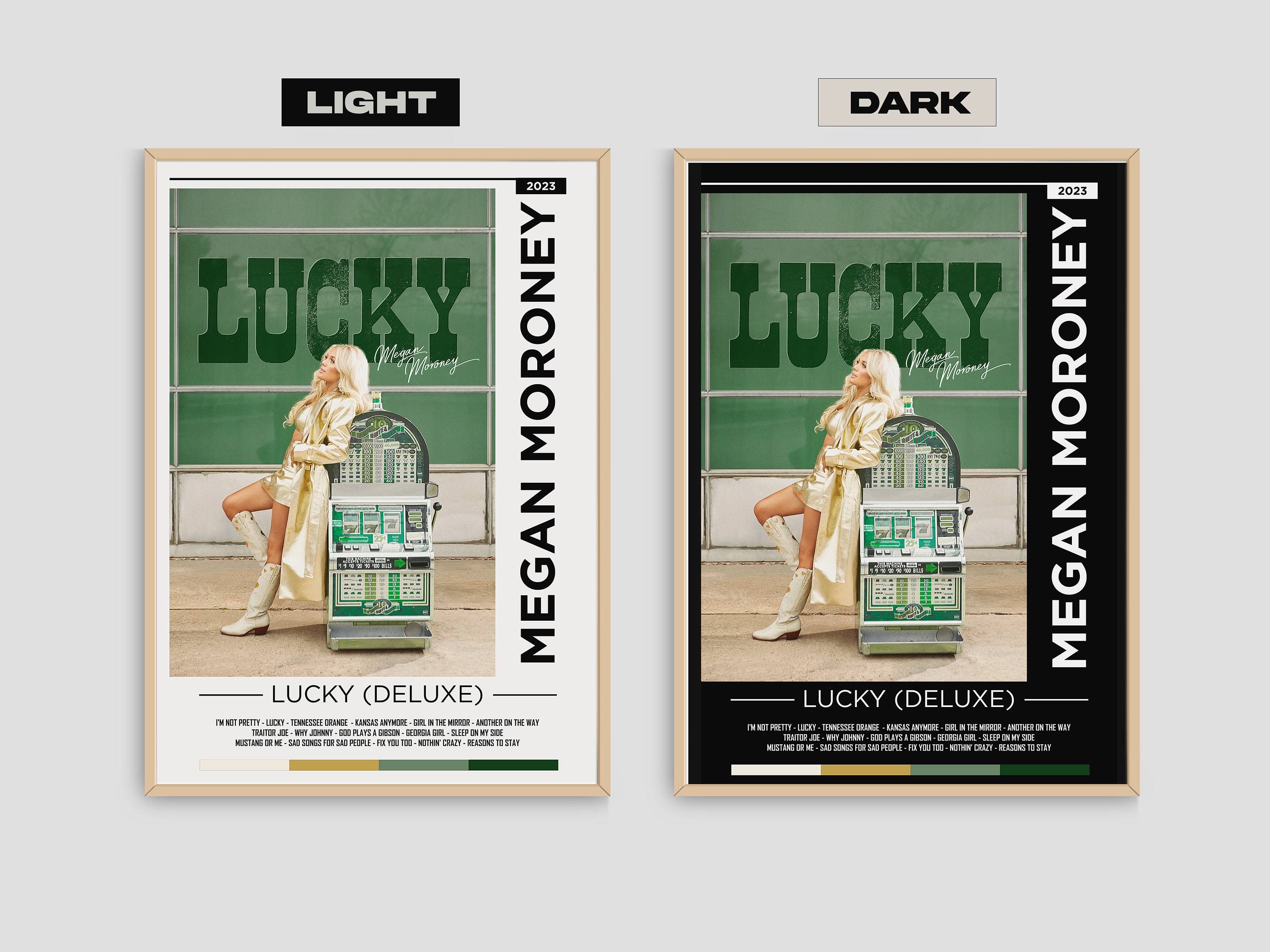 Megan Moroney Lucky Album Poster, Album Cover Poster Meaningful Gift ...