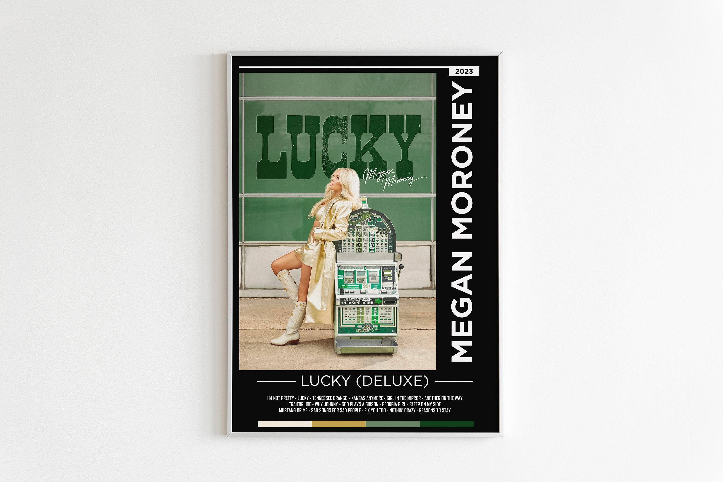 Megan Moroney Lucky Album Poster, Album Cover Poster Meaningful Gift ...
