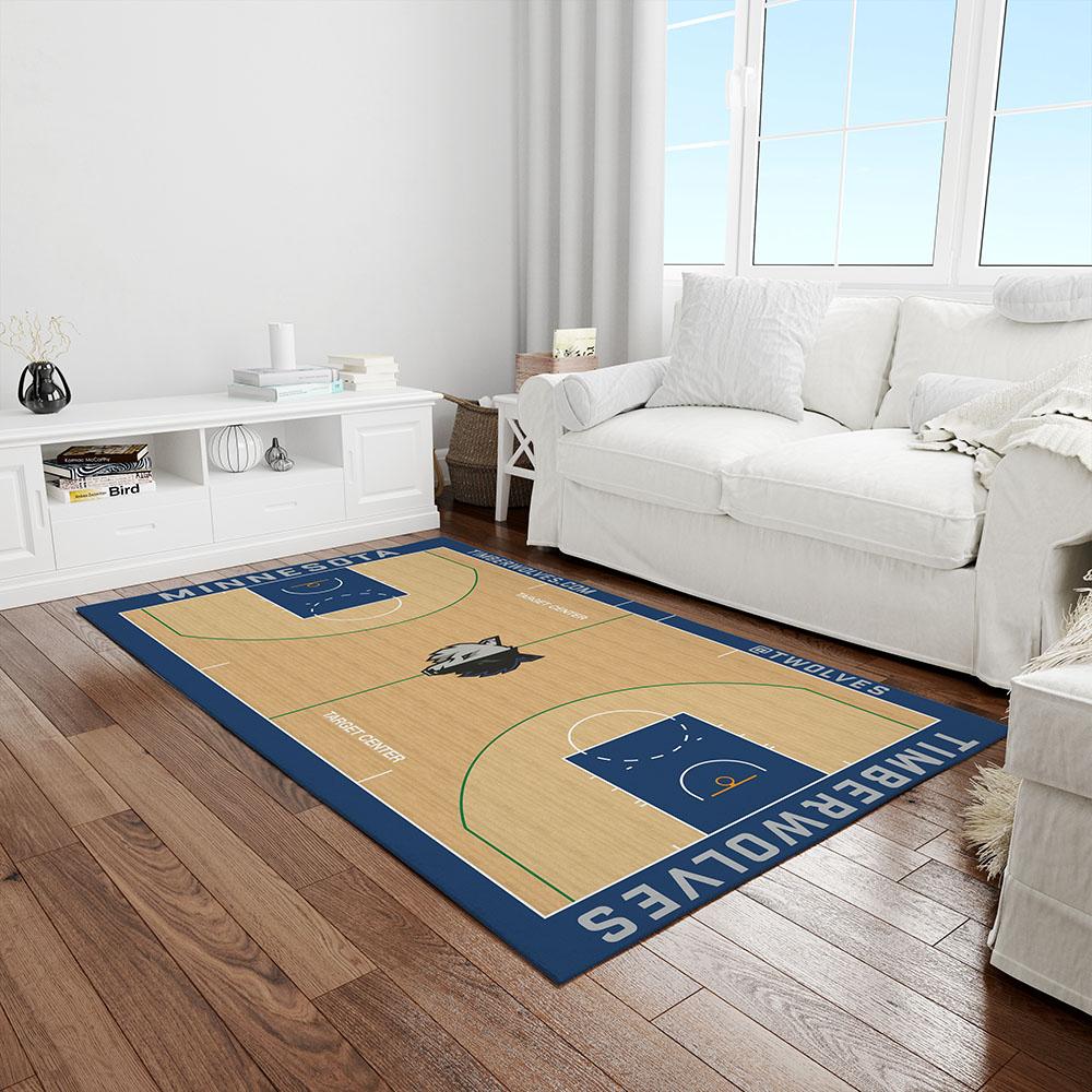 NBA Minnesota Timberwolves Basketball Legend Team Logo Rectangle Area ...