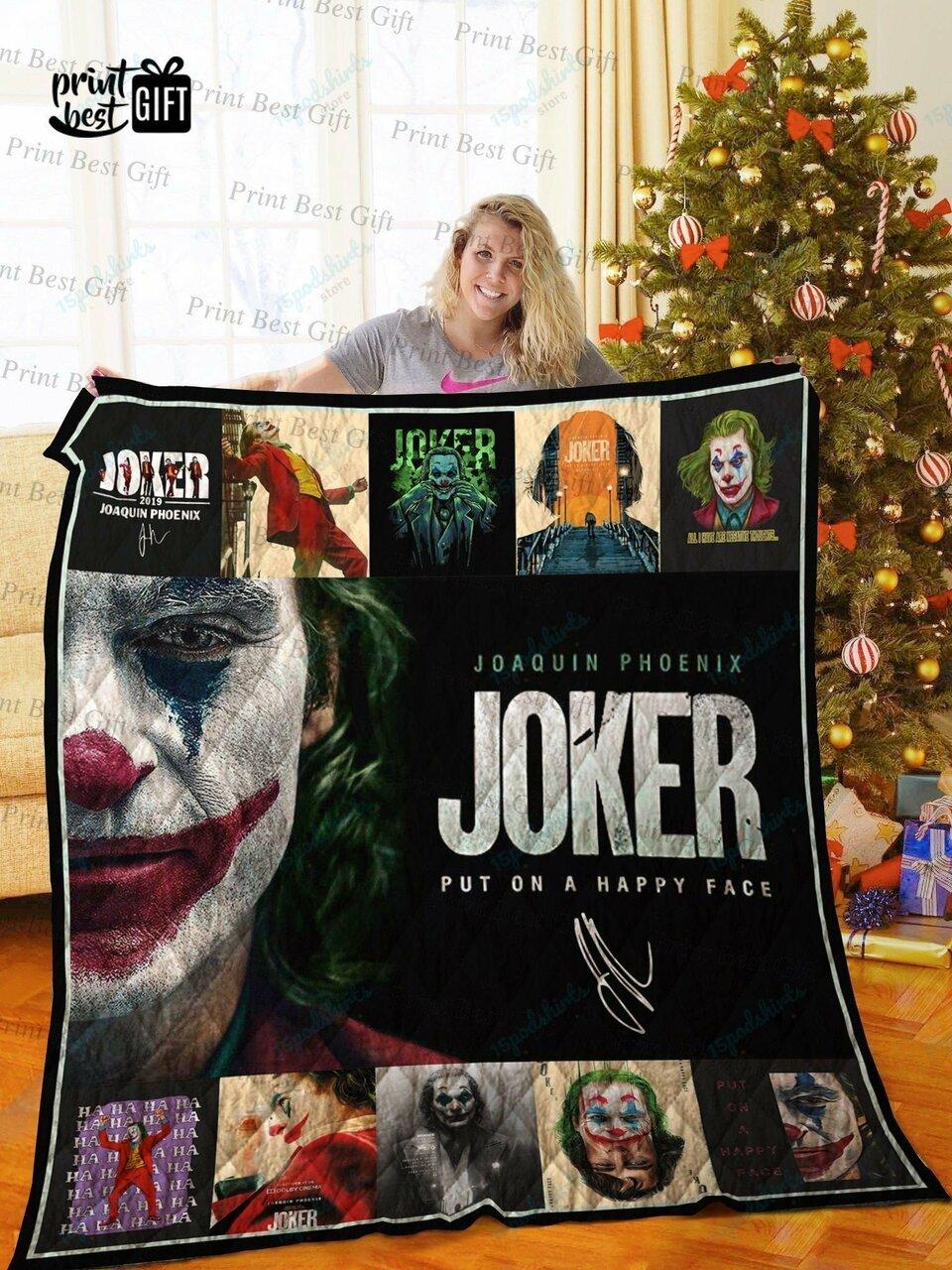 Joker Poster Quilt 3 and Home Decor - One Buddy Store
