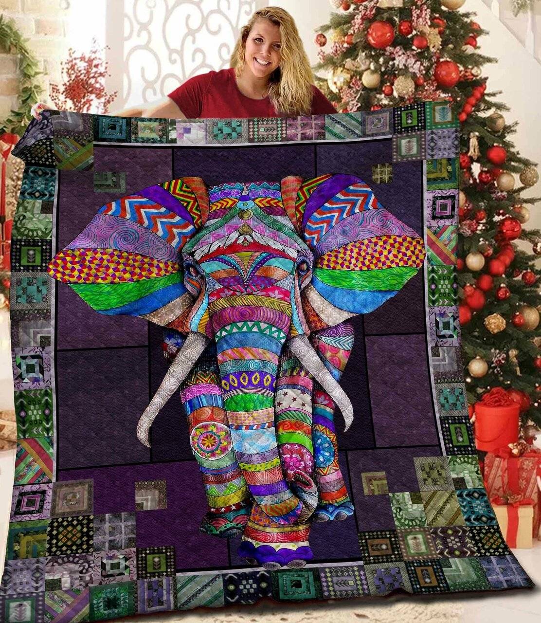 Elephant Quilt Pfe and Home Decor - One Buddy Store