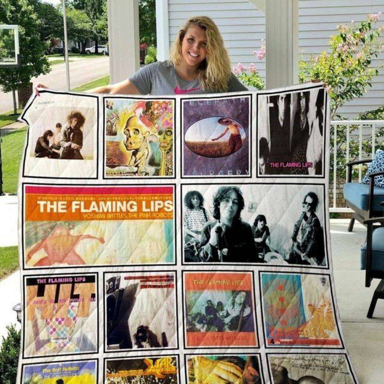 The Flaming Lips 3D Personalized Customized Quilt Blanket 33 and Home ...