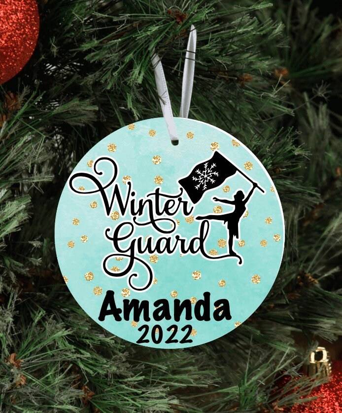 Personalized Winter Guard Christmas Ornament Perfect And Unique Gifts ...