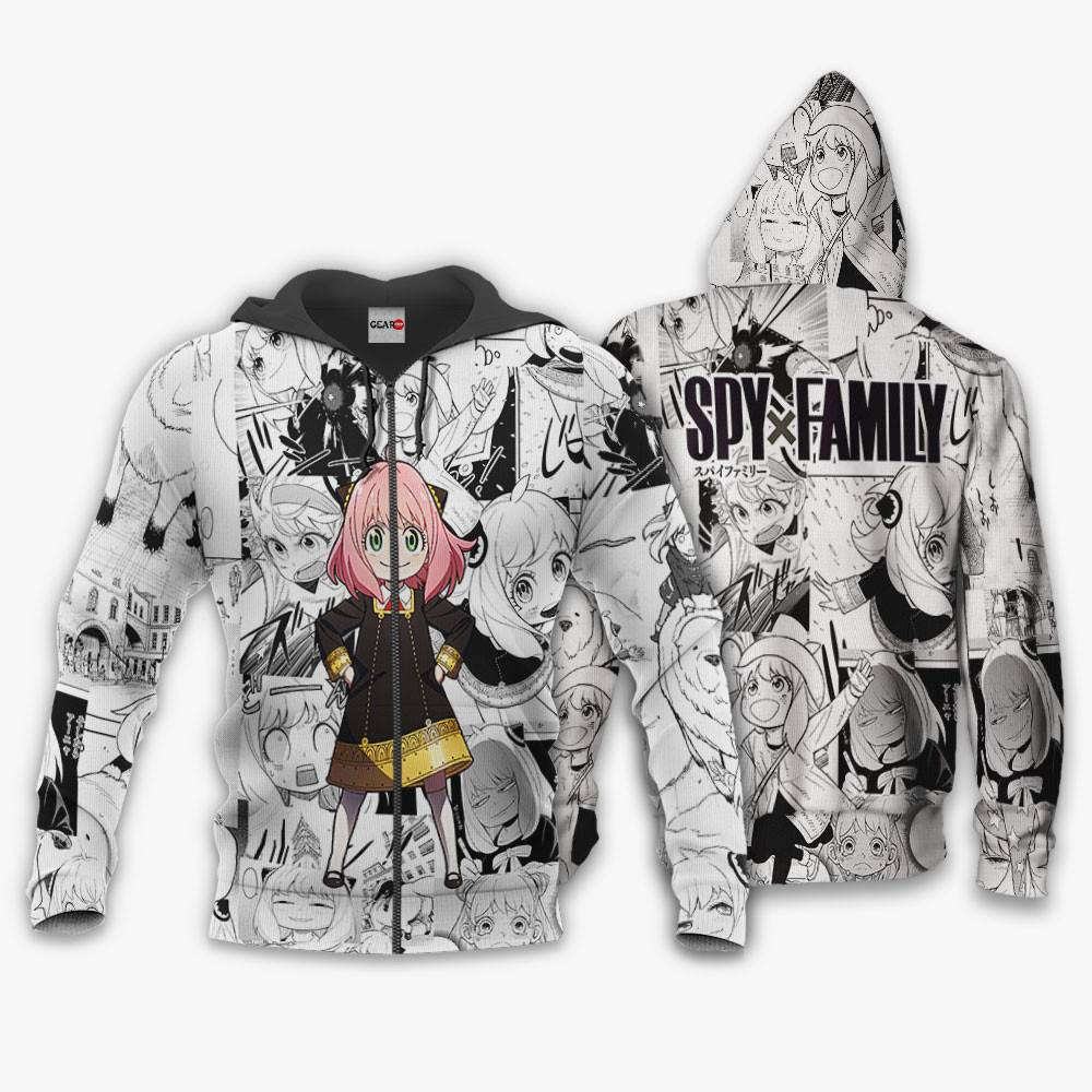 Anime Anya Forger Shirts Merch Custom Anime Mix Manga Perfect And ...