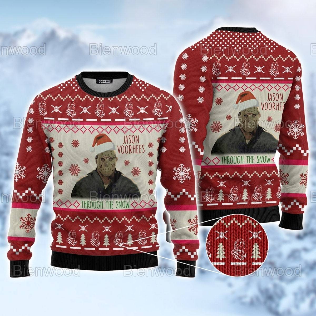Friday The 13th Jason Voorhees Christmas Sweater Perfect And Unique ...
