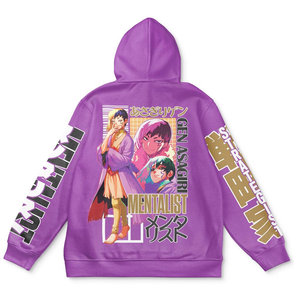 Anime Gen Asagiri Dr. Stone Streetwear Hoodie Perfect And Unique Gifts ...