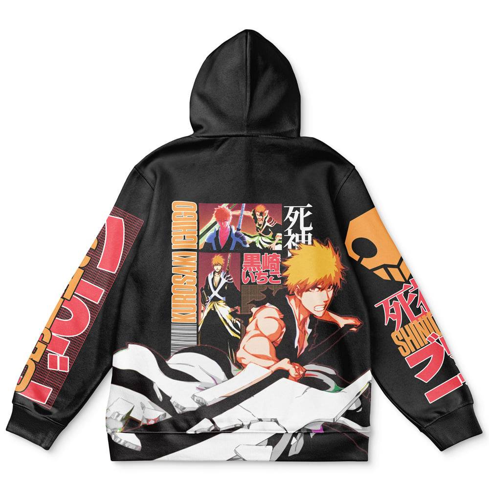 Anime Kurosaki Ichigo TYBWA V3 Bleach Streetwear Hoodie Perfect And ...